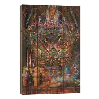 Osiris Print On Wood by Jumbie - Multi-Color - Bed Bath & Beyond - 37953830