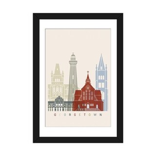 iCanvas "Georgetown Skyline Poster" by Paul Rommer - Bed Bath & Beyond ...