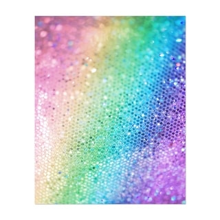 Rainbow Princess Glitter 4 Photography Pattern Retro Art Print/Poster ...
