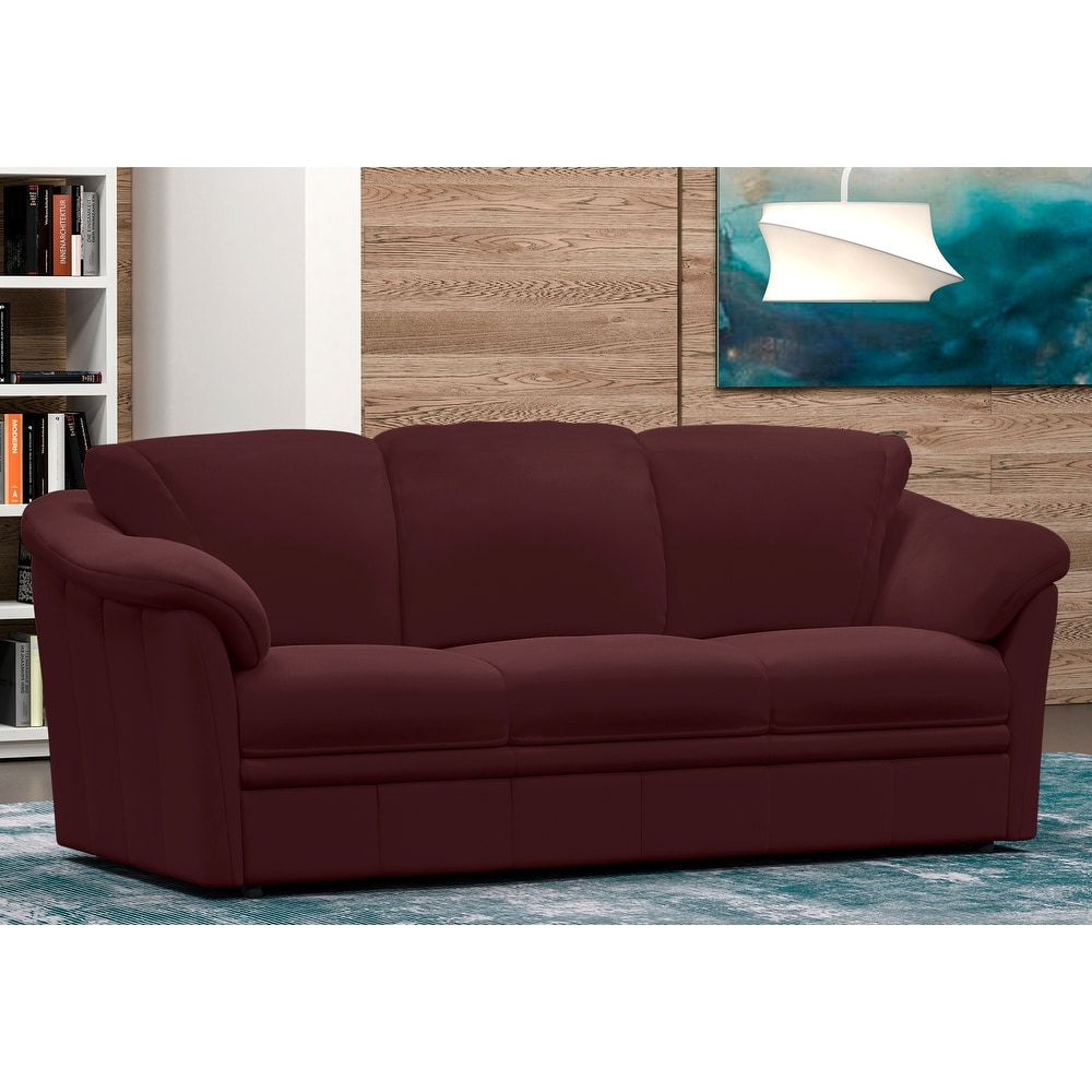 Burgundy Leather Sofas - Bed Bath & Beyond
