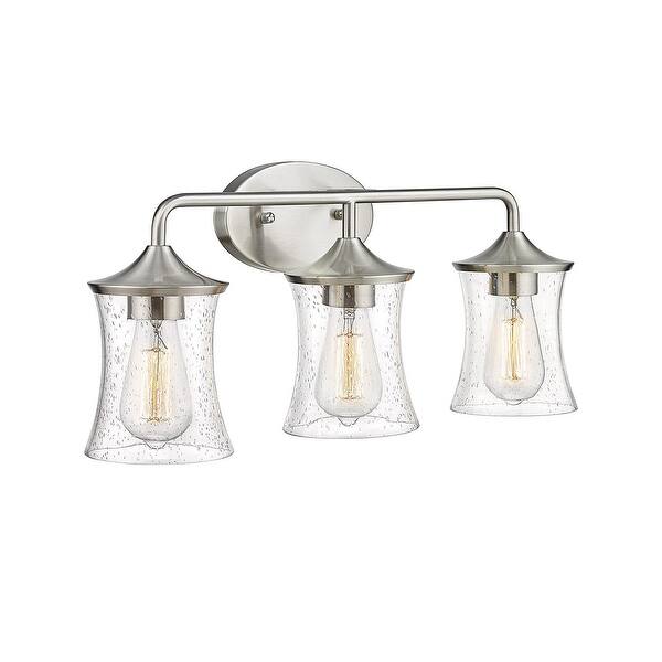 Brushed Nickel Vanity Lights - 3-Light - Bed Bath & Beyond - 35977735
