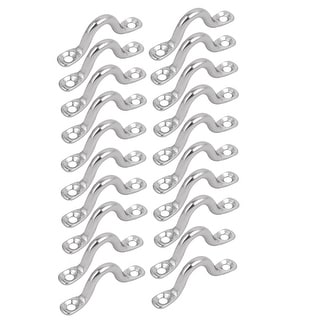 316Stainless Steel 5mm Thick Humpback Shape Fixed Buckle Pad Eye 20pcs ...