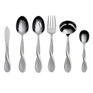 Oneida Satin Aquarius 6 Piece Fine Flatware Serving Set - Bed Bath & Beyond - 42009101