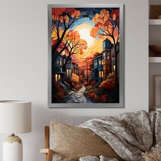 Designart "Harlem Renaissance Revival V" Harlem Renaissance Framed Wall ...