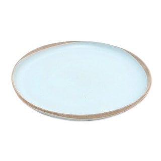 Novica Handmade Blue Bounty Ceramic Platter - Bed Bath & Beyond - 36538219