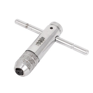 M3-M8 T-Handle Bar Forward Reversible Lock Die Ratchet Tap Wrench ...