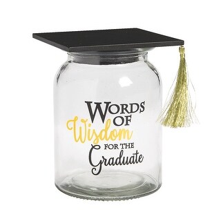 Words of Wisdom Graduation Jar, Graduation, Home Decor, Gifts, 1 Piece ...