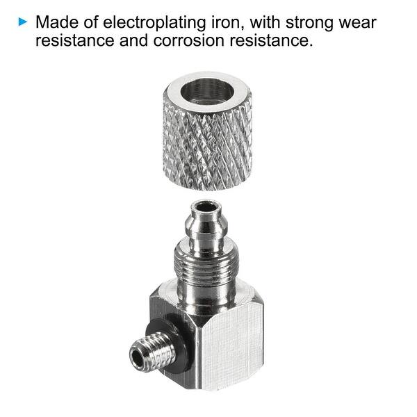 M3x0.5 Compression Fitting Connector Push to Quick Connect Adapter ...
