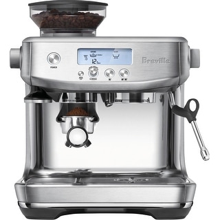 Breville Barista Pro Brushed Stainless Steel Espresso Machine - Bed ...