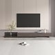 Extendable 118" Modern TV Stand with 3 Spacious Drawers, Adjustable ...