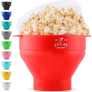 Large Microwave Popcorn Maker Collapsible Bowl With Lid - Bed Bath ...