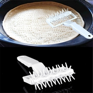 Plastic Pastry Pizza Dough Needle Wheels Roller Bread Hole Punch Diy ...
