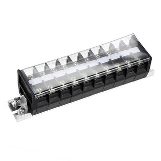 Barrier Terminal Strip Block 10P 660V 30A Dual Rows TD-3010 5pcs - 660V 30A 10P - Bed Bath ...