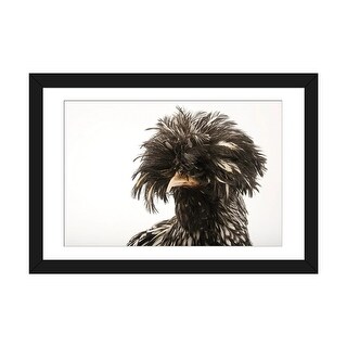 iCanvas "A Silver Crested Polish Chicken At The Knoxville Zoo" by Joel ...