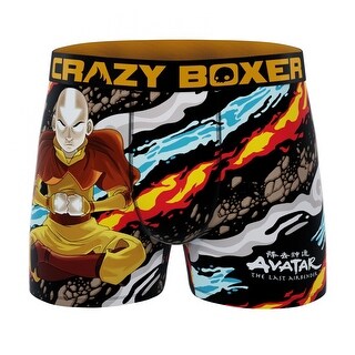 Crazy Boxers Avatar The Last Airbender Avatar State Aang Mens Boxer ...