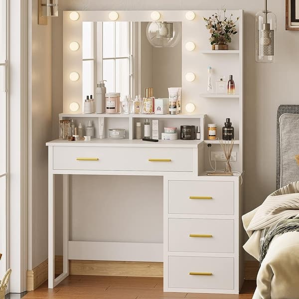 the makeup light vanity