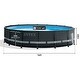 Intex 16' x 48" Ultra XTR Frame Above Ground Pool Set with 1500 GPH ...