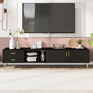 TV Stand with Durable versatile storage TVS up to 77" - Bed Bath ...