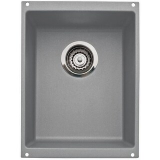 Blanco 513425 Precis 13-3/4" Silgranit Granite Composite Undermount ...