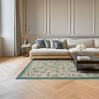 Laura Ashley Machine Washable, Slip Resistant Accent and Runner Rugs ...