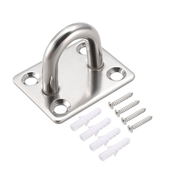 Stainless Steel Ceiling Hook Pad Eye Plate Hardware 50mmX40mmX35mm ...