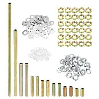 1/8IP Thread 8 Size Lamp Pipe Kit Nuts Washers Fasteners Assortment - 0 ...