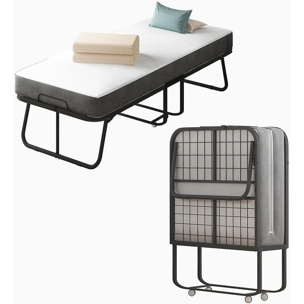 Small fold up bed store