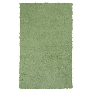 8' x 11' Bright Green Shag Area Rug - 3'6" - Bed Bath & Beyond - 39596504