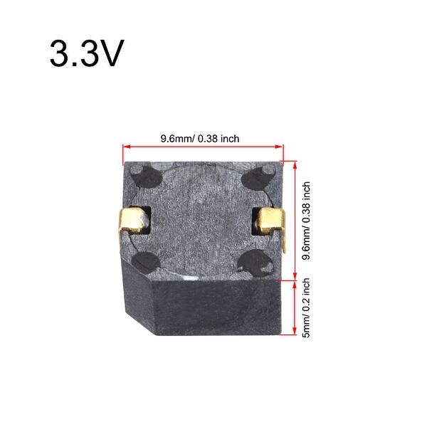 85dB 3.3V Passive Electronic Buzzer Electromagnetic Piezo Alarm Ringer ...