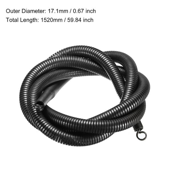 17.1mm OD C Type Spring Tube Bender 1520mm Long for 20mm 1/2" PVC Pipe ...