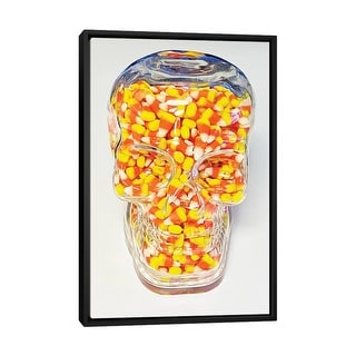 iCanvas "Candy Corn Skull" by Jonathan Brooks Framed - Bed Bath ...