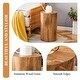 The Cylindrical Table with its Patterned Design can be Easily ...