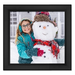 21x21 Frame Black Picture Frame - Modern Photo Frame Includes UV - Bed ...