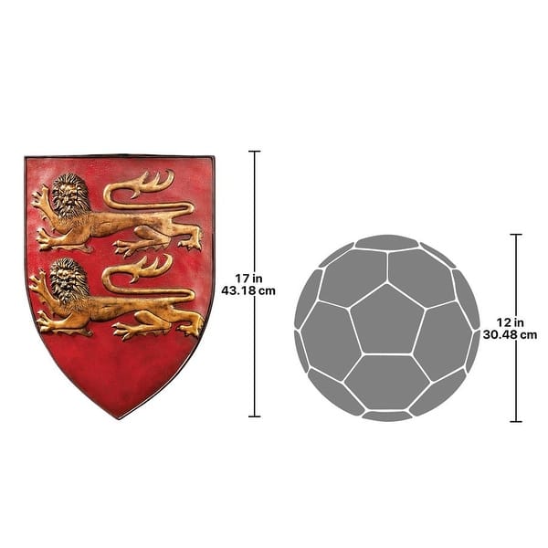 Design Toscano Grand Arms of France Wall Shield Collection- William of ...