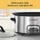 6 Quart Slow Cooker with Auto Warm Setting and Programmable Controls ...