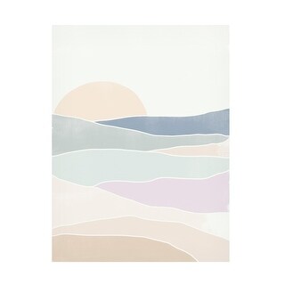 June Erica Vess 'Wave Tableau I' Canvas Art - Bed Bath & Beyond - 39538491