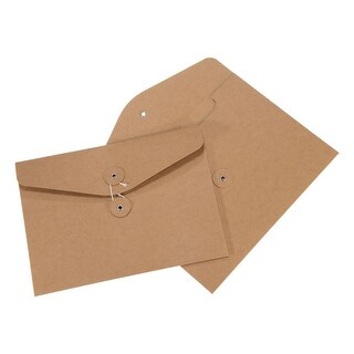 2pcs String File Folders A5 Document Holder Filing Envelopes Jacket ...