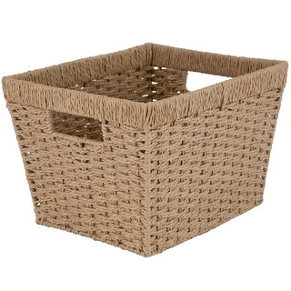 Simplify Dutch Weave Storage Basket - Bed Bath & Beyond - 38443682