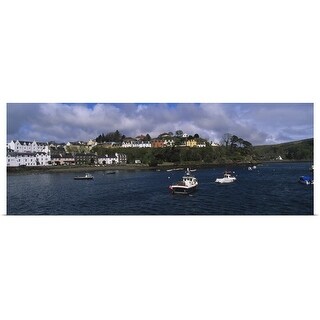 "Buildings on the waterfront, Portree, Isle of Skye, Scotland" Poster ...