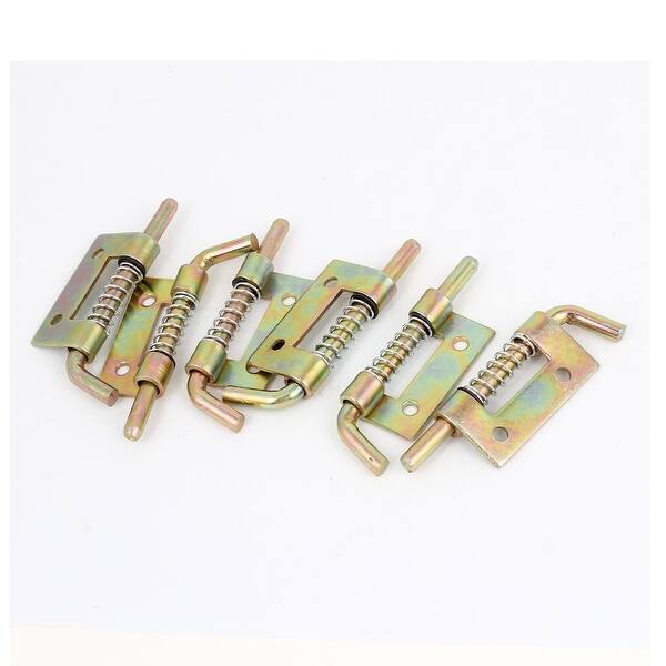 6 Pcs Locked Spring Loaded Metal Security Barrel Bolt Latch 5.5cm ...