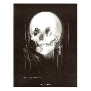 ''All is Vanity'' by Charles Allan Gilbert Fantasy Art Print (14.5 x 11 ...