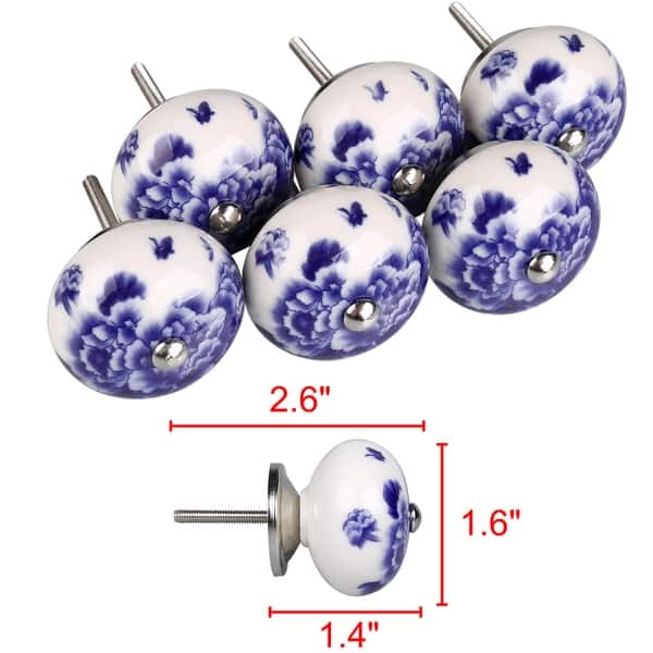 shabby chic ceramic drawer knobs