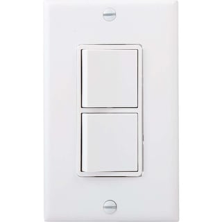 Do it Best Single Pole White 15A Duplex Switch - 1 Each - Bed Bath ...
