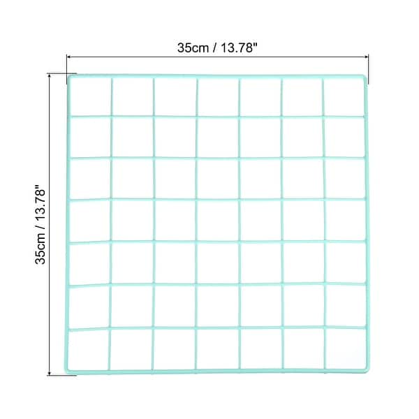 14x14" Wire Grid Panel, 2 Pack Metal Mesh Wall Decor Decorative Panels ...