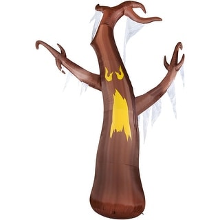 Haunted Hill Farm 20-Ft. Inflatable Spooky Tree with Lights - Bed Bath ...