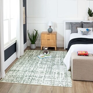 Mohawk Home Game Matrix Abstract Geometric Area Rug - Bed Bath & Beyond ...