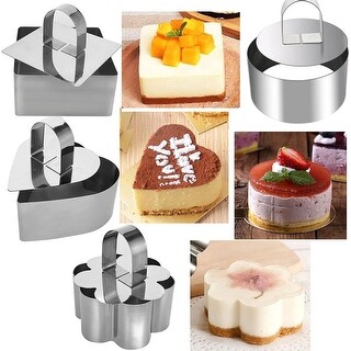 Stainless Steel Mousse Ring Mold Set - Bed Bath & Beyond - 40538307