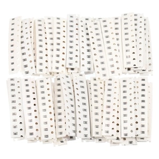 1Set/740Pcs 0805 Surface Mount Device Resistor Kit 1R-10M 90 Values 1 ...