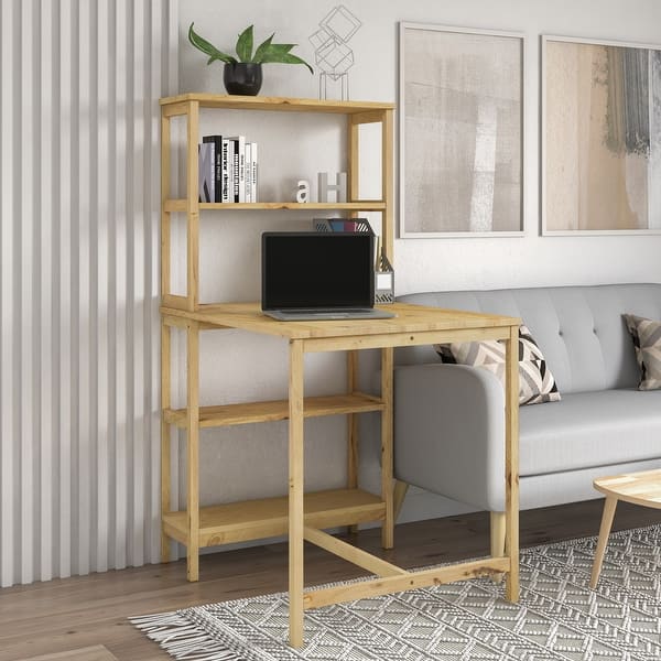 Shorewood Desk with Shelving Unit - Bed Bath & Beyond - 37184051