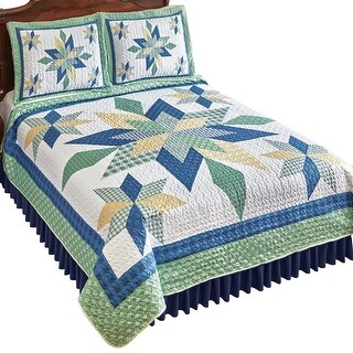 Reversible Classic Carolina Star Pattern Quilt - Bed Bath & Beyond ...